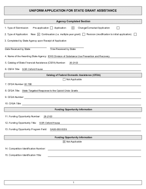 Fillable Online Name of the Awarding State Agency: IDHS Division of ...