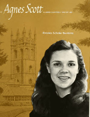 Fillable Online Untitled - Agnes Scott College Special Collections and ...