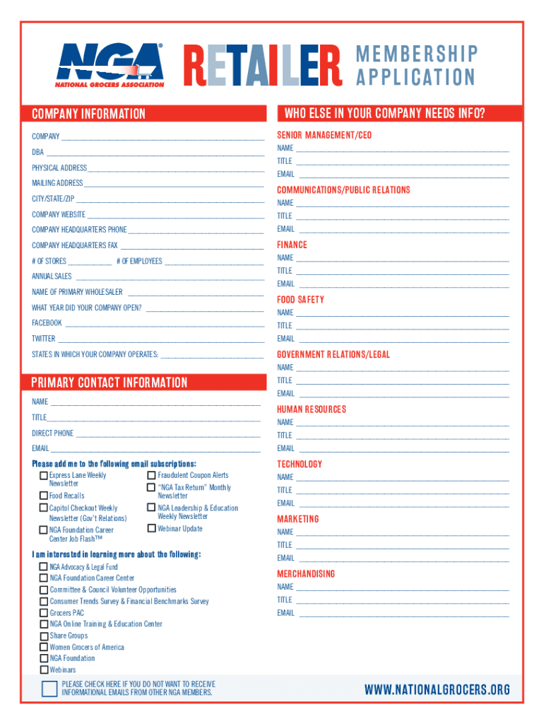 Fillable Online Retailer Application - I.Reiss Fax Email Print - pdfFiller