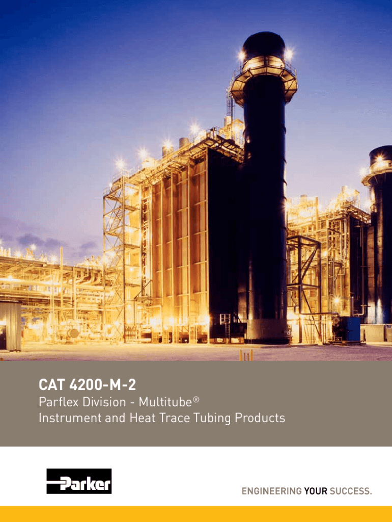 Fillable Online Parflex Multitube Instrument and Heat Trace Tubing ...