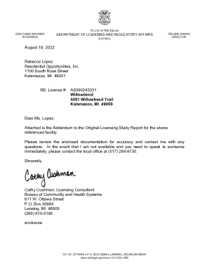 Fillable Online state of michigan - On letterhead Fax Email Print ...