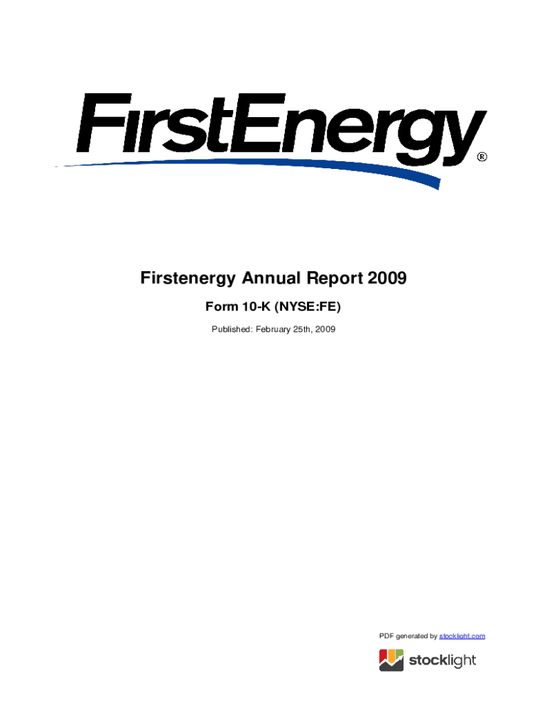Fillable Online FirstEnergy Announces $3.5 Billion Equity Capital ...