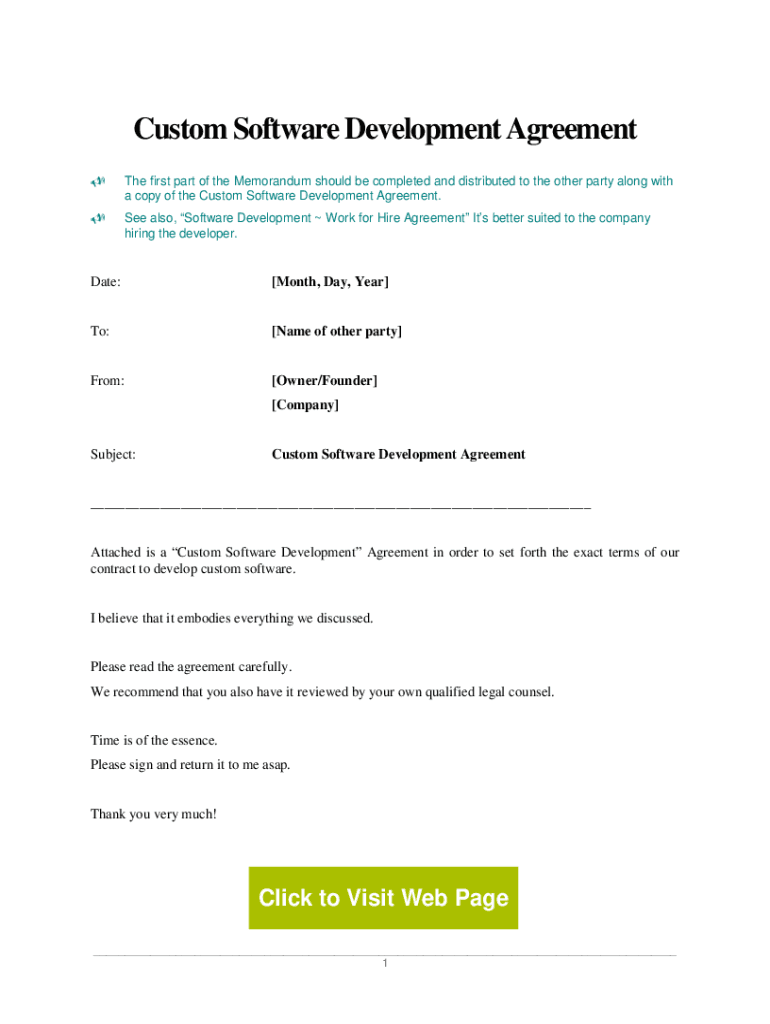 Fillable Online Sample Web Site Development Agreement Fax Email Print ...