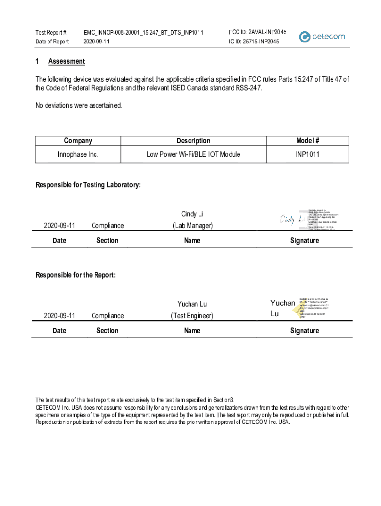 Fillable Online Talaria TWO Module Datasheet - InnoPhase IoT, Inc. Fax Email Print - pdfFiller