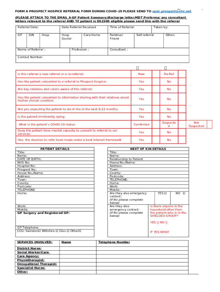 V8-PROSPECT-HOSPICE-REFERRAL- ... Doc Template | pdfFiller