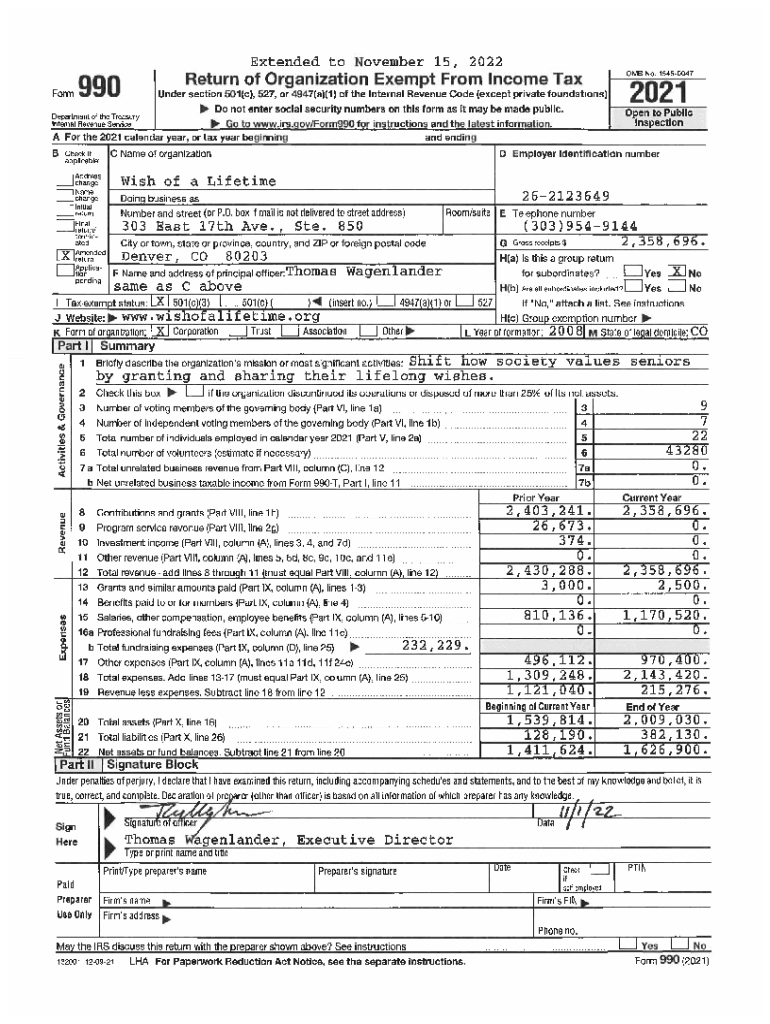 Fillable Online Form 990 2021Merrimack College Fax Email Print - pdfFiller
