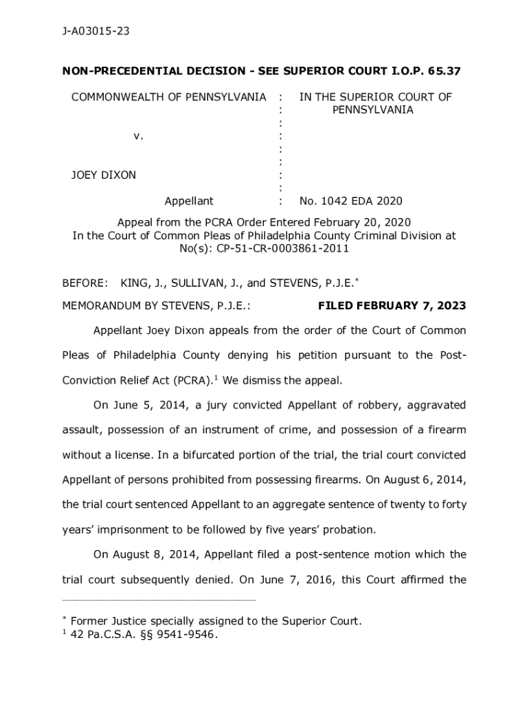 Fillable Online 210 Pa. Code Rule 904. Content of the Notice of Appeal ...