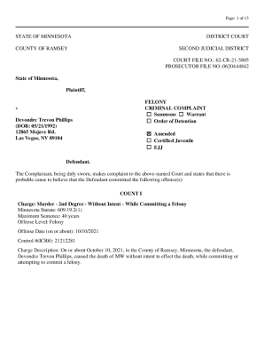 Fillable Online FORM NO.1 SUMMONS TO AN ACCUSED PERSON (See ... Fax ...