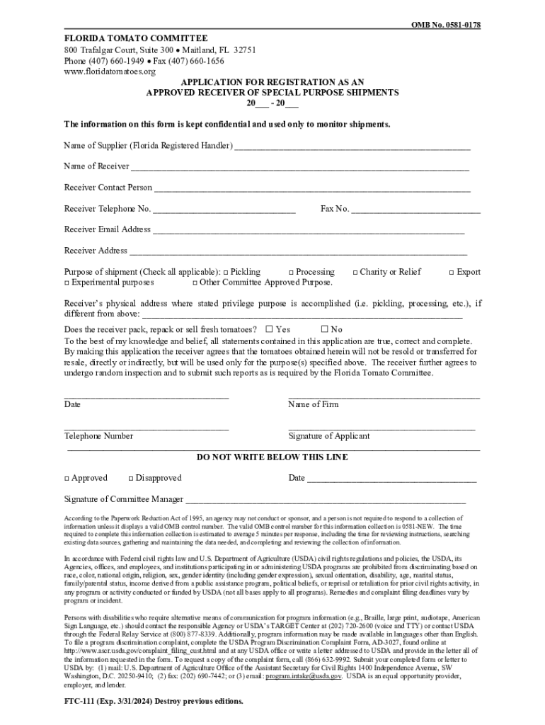 Fillable Online FTC-108-Certificate-of-Priv-Application-01-14-3-for ...