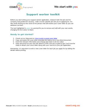 What is a cover letter and why are they important? Doc Template | pdfFiller