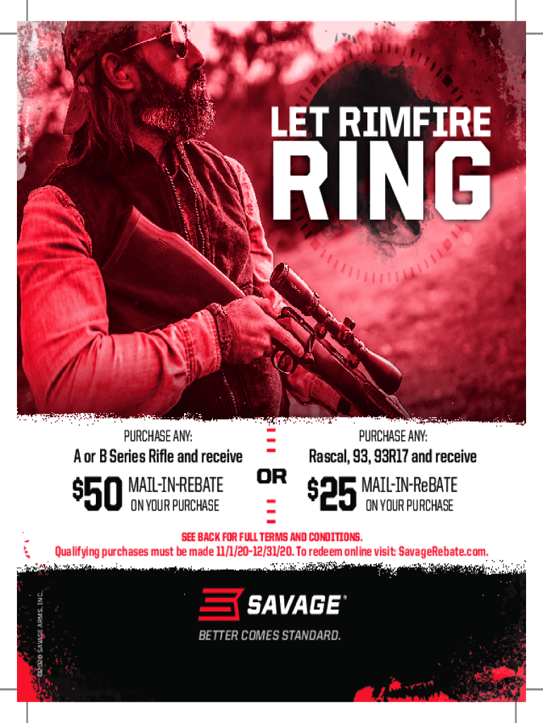 Fillable Online Savage Arms - Let rimfire ring this holiday season! Get ...