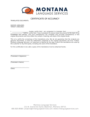 Sample Certification of Translation - Berkeley International Office Doc ...