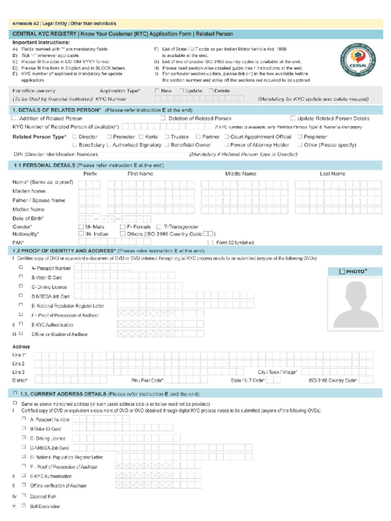 Fillable Online Know your Client (KYC) Application Form (For Non- ... Fax Email Print - pdfFiller