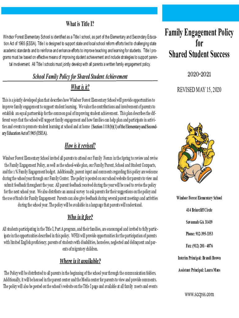 Fillable Online ESSA Basics: What are Title I and Title III? - TransACT Fax Email Print - pdfFiller