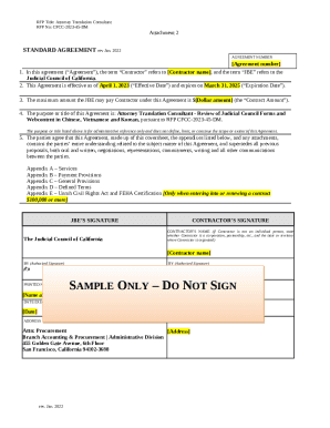 Attachment 2 - California Courts Doc Template | pdfFiller