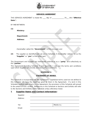 day of 20 (the Effective Date) BY AND ... Doc Template | pdfFiller