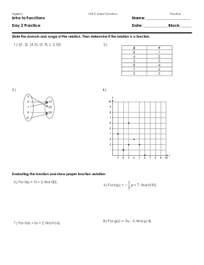 Fillable Online Relations and functions worksheet doc - mamafia Fax ...