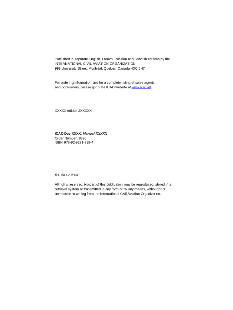 Doc 9859 Safety Management Manual - Uniting Aviation Doc Template ...