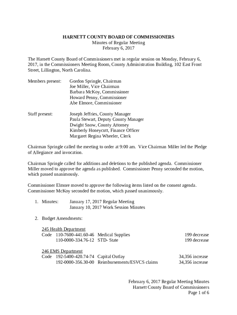 Board of Directors - Mid-Carolina Council of Government Doc Template | pdfFiller