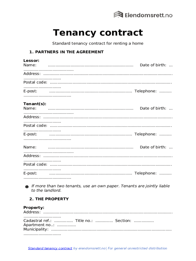 tenancy-agreement-template-for-lease-of-private- ... Doc Template ...
