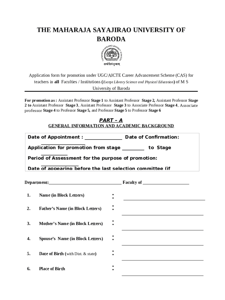 Application for Promotion under Carrier Advancement ... Doc Template | pdfFiller