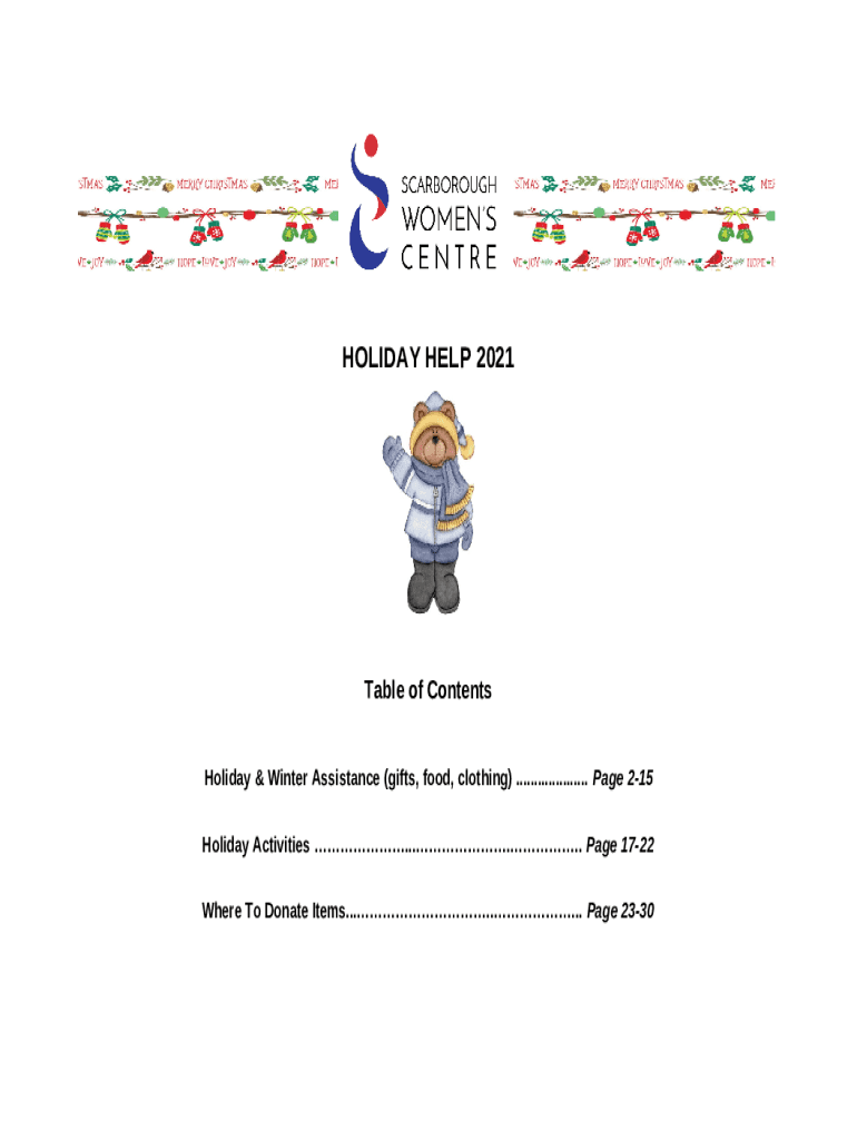 Designated Holidays and Close-Off Dates Doc Template | pdfFiller