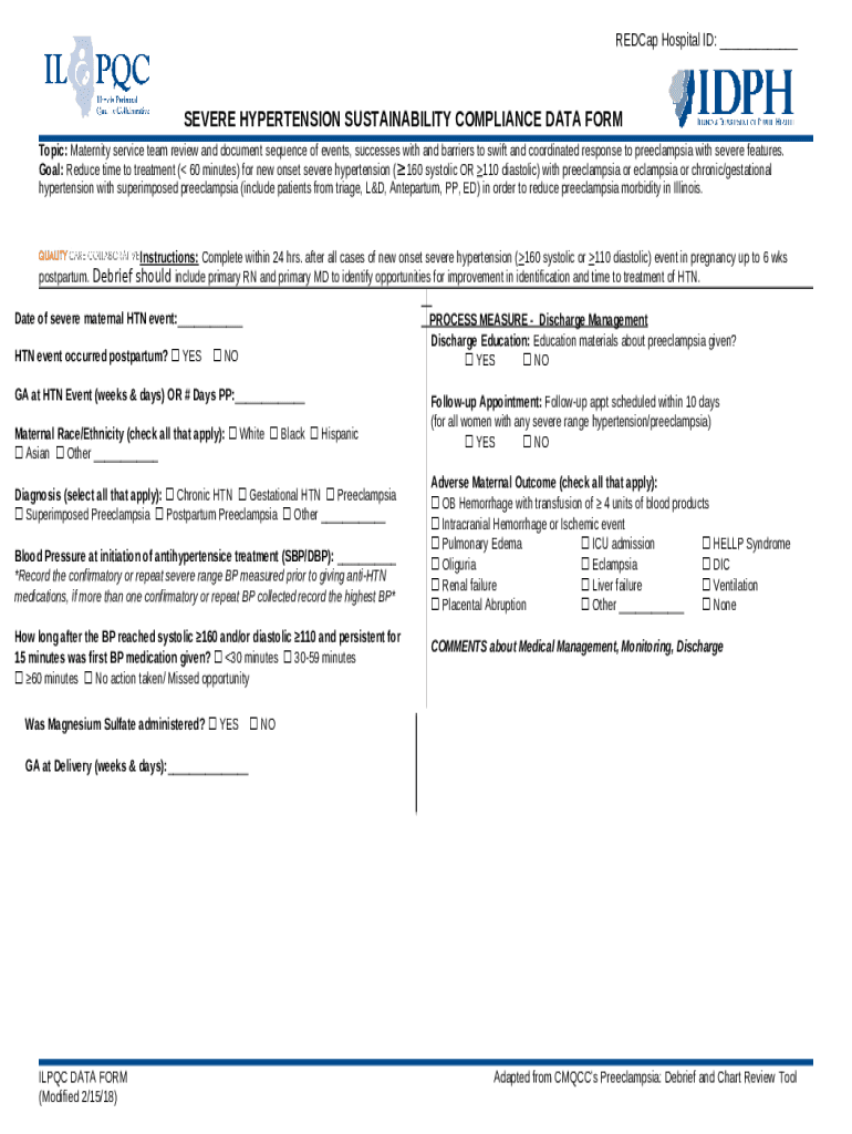 ILPQC HTN Sustainability Data Doc Template | pdfFiller