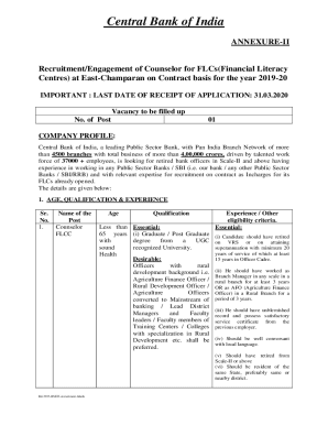 Fillable Online ANNEXURE-II Fax Email Print - pdfFiller
