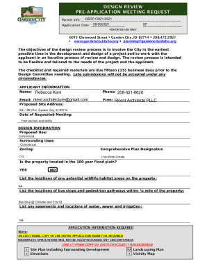 Fillable Online Development Services -- Planning Applications Fax Email Print - pdfFiller