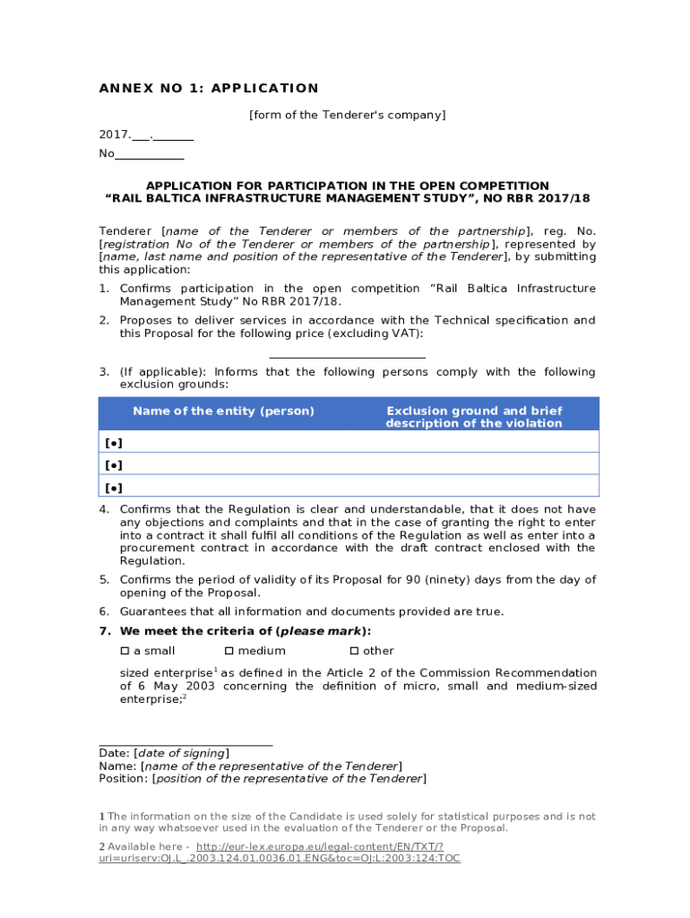 Annex No 3 Doc Template | pdfFiller