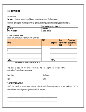 Managing Poor Perance Policy Procedures for the Senior ... Doc Template ...