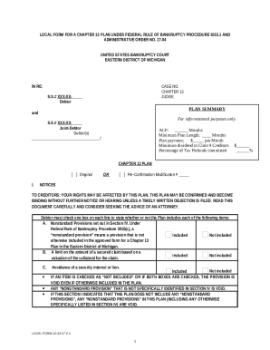 Chapter13ModelPlan.docx - Eastern District of Michigan Doc Template ...