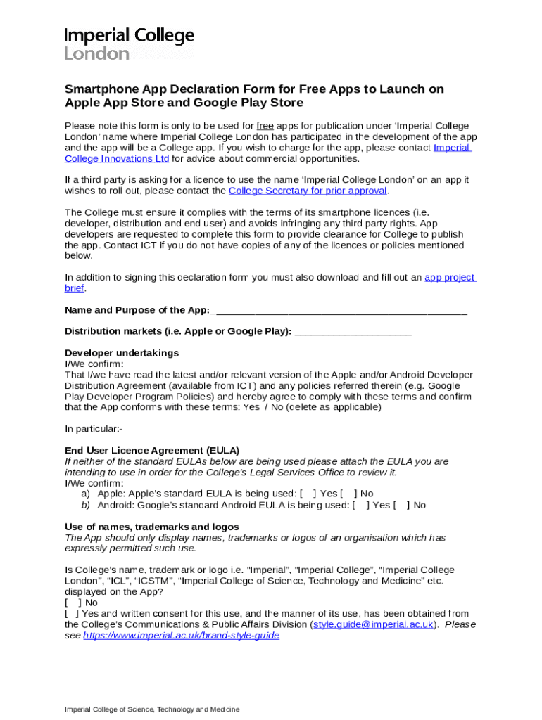 Prepare for Google Play's data disclosure requirements Doc Template ...