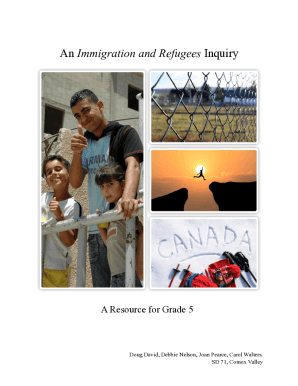 Fillable Online Immigration and Refugees Kit title page Fax Email Print ...