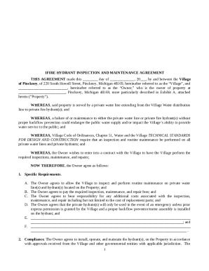Pering Inspection and Maintenance of Fire HydrantsCEU Doc Template ...