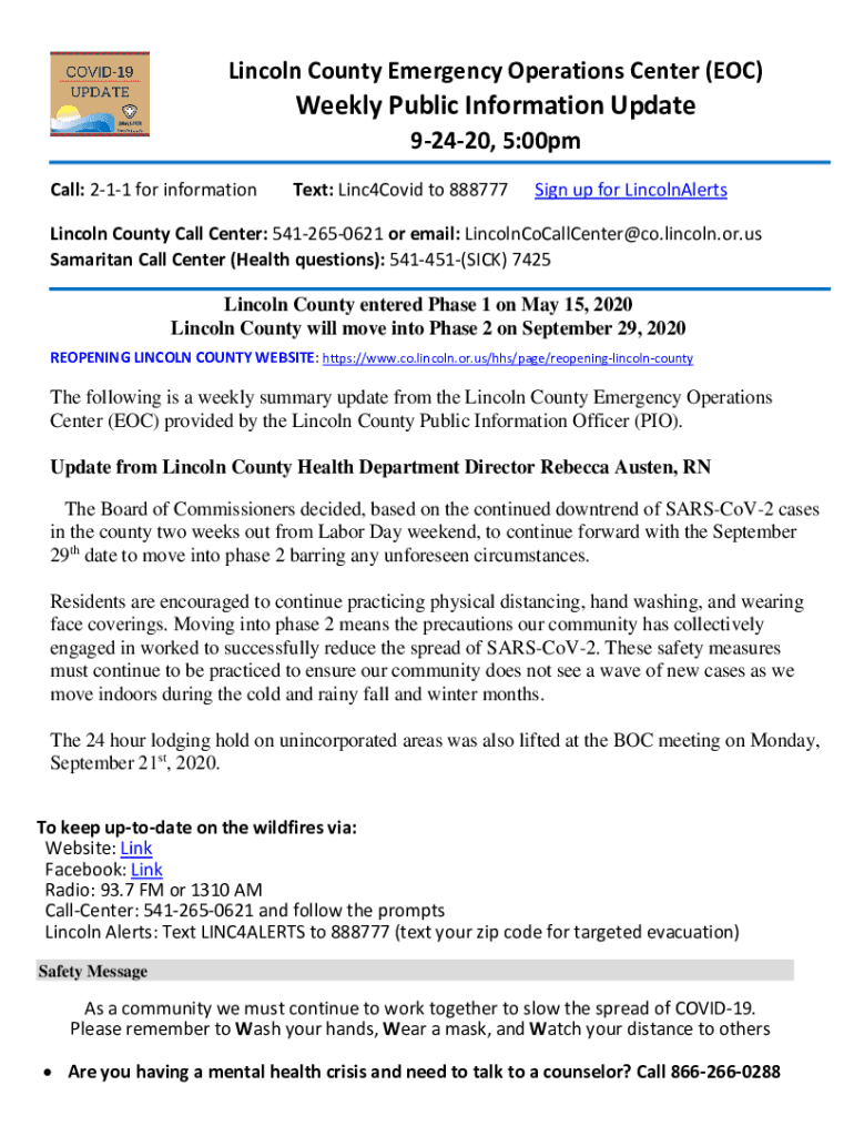 Fillable Online Public Health Emergency Operations Centre Network (EOC ...