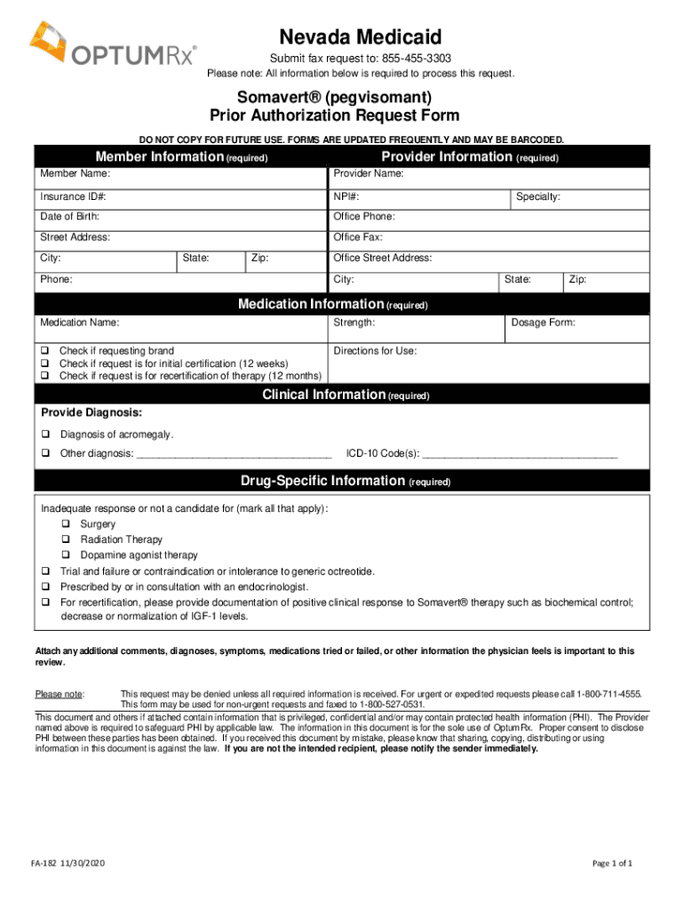 Fillable Online () Prior Authorization Request Form Fax Email Print ...