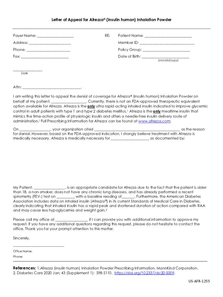 Fillable Online Sample-Letter-of-Appeal.docx Fax Email Print - pdfFiller