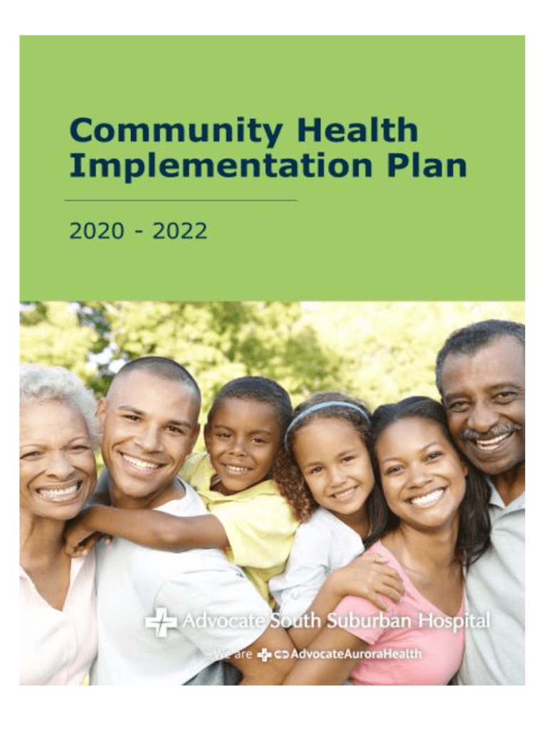 Fillable Online Advocate South Suburban Hospital Community Health ...