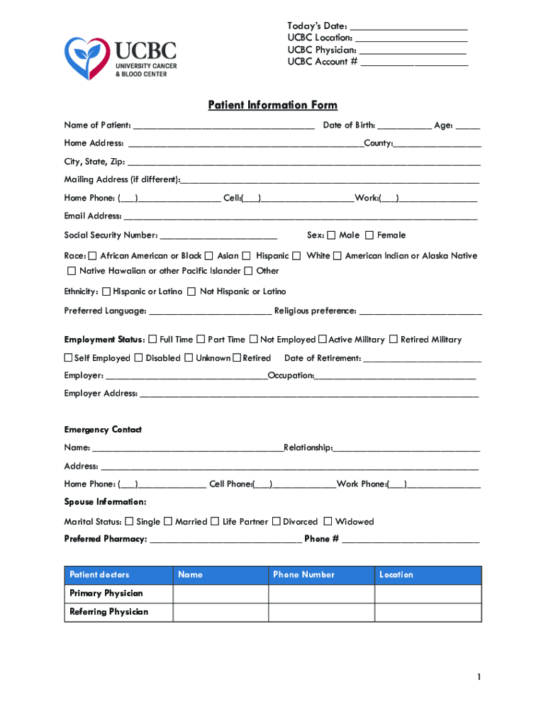Fillable Online Telehealth Intake Form Orthopedic and Sports Injury ...