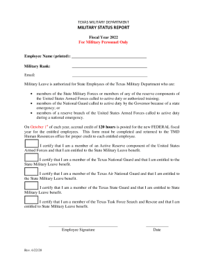 Fillable Online Fact Sheet: Military Leave - OPM Fax Email Print ...