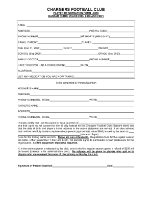 Fillable Online Player Registration - US Club Soccer Website Fax Email ...