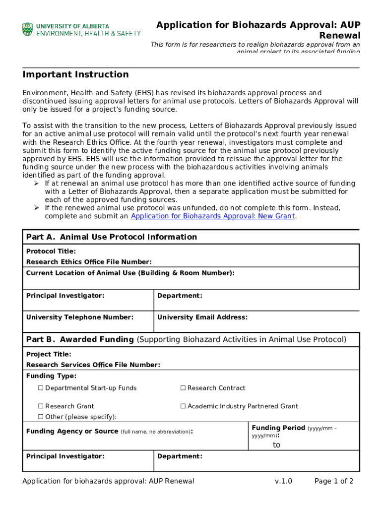 Apply for and Manage a Biohazard Use Authorization (BUA ... Doc ...