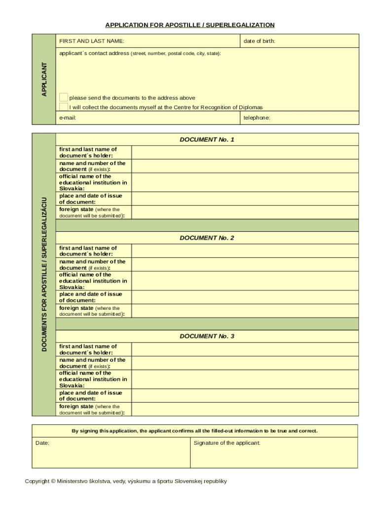 Request For Apostille Or Certificate Of AuthenticationArizona Doc ...