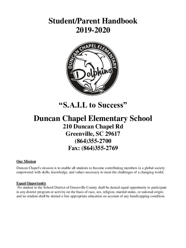 Fillable Online Duncan Chapel Elementary - SC School Improvement ...