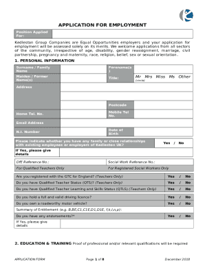 KED - Application (1021) (1).docx - APPLICATION FOR ... Doc Template ...