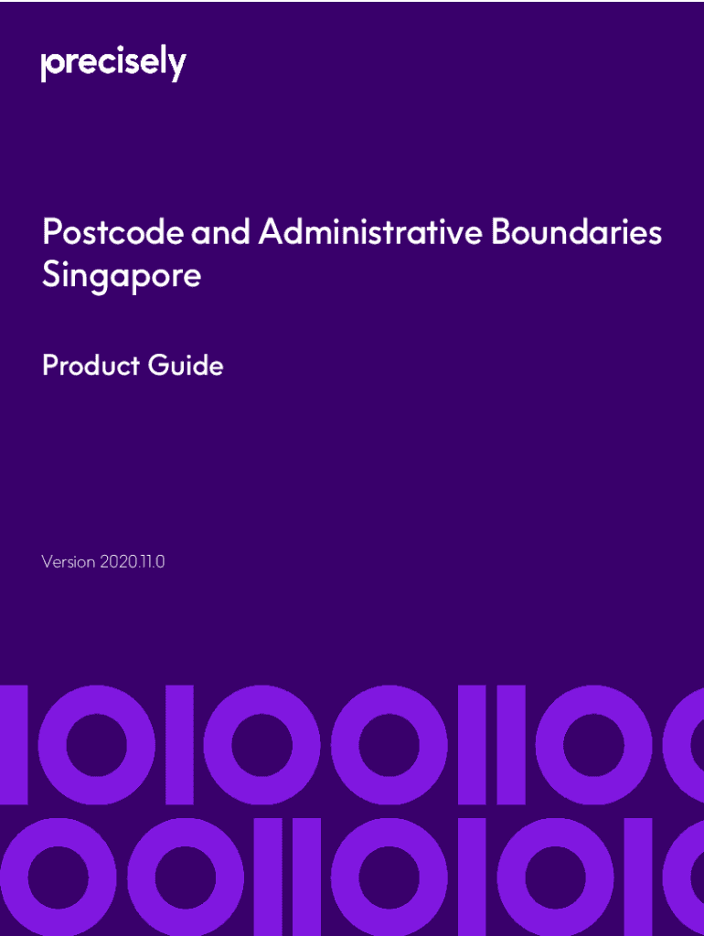 Fillable Online Postcode and Administrative Boundaries Singapore v2020 ...