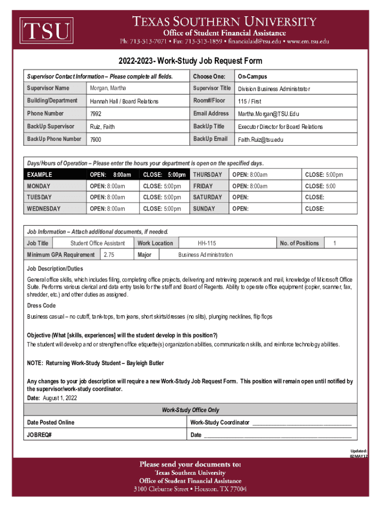 Fillable Online Tips to Completing the Workshop Request Form Fax Email Print - pdfFiller