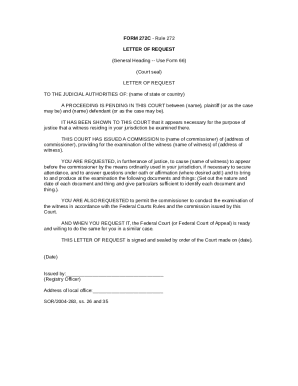 272C - Federal Court of Appeal Doc Template | pdfFiller