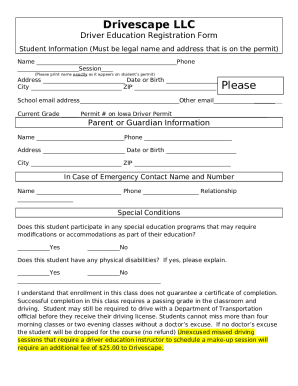 Driver Education School License Application - Maine.gov Doc Template ...